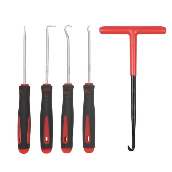 【パッケージ内容】T型スプリングフック*1、オイルシールフック*4【上質な素材】金属とゴム素材を使用し、高い硬度と耐久性を備え、摩耗に強い。【特徴】2種類のフックをセットにした手軽な価格で購入可能。メッキ処理済みで錆びにくく、長期間使用可能...