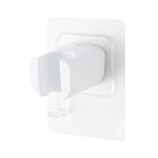 カラー：ホワイトスタイル：シンプル壁に傷つけないタイプ粘着することだけで固定できて、穴あけなど必要なくて、壁を壊せません。取付簡単お好みの位置にシャワーフックを設置できます。軽くて、女性一人でも簡単に取り付けられます。浴槽壁面などの手の届き...