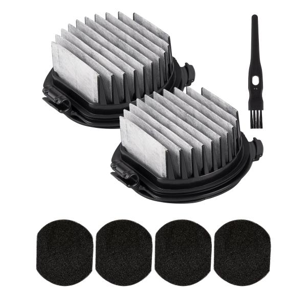 カラー：2個フィルターと4個フィルタースポンジ【対応機種】日立 HITACHI対応 掃除機 フィルター：PV-BHL1000J、PV-BHL1000J1、PV-BHL2000J、PV-BHL3000J、PV-B550E6、PV-B550E7...