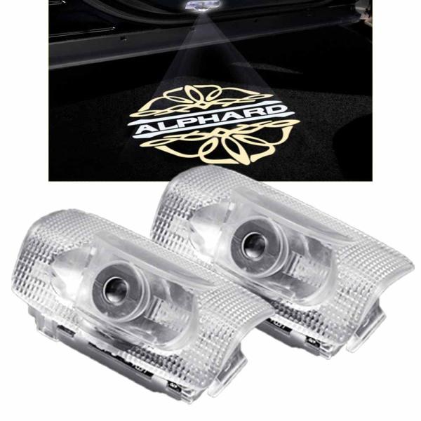 カラー：Alphard-C『適合車種』： Alphard 20系 30系 アルファード 2011-2022、『また、1年間の品 質を設けております。』『用途』：投影ロゴ、ドアを開けると、ウェルカムライトが自動的に点灯して 作業状態に入ります...