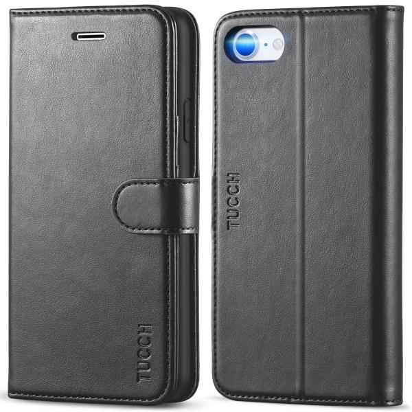 カラー：ブラックサイズ：i Phone 7/8/SE2/SE3スタイル：手帳型★【適用型番】 i Phone SE3(2022年モデル) i Phone SE2(2020年モデル)、i Phone 8(2017年モデル)、i Phone 7...