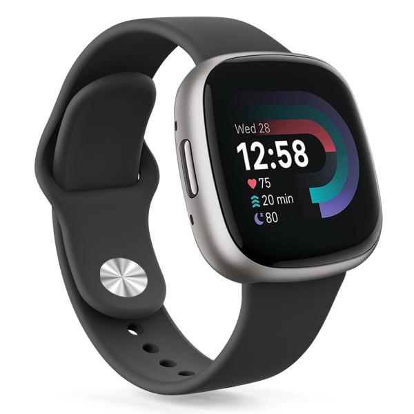 カラー：ブラックサイズ：Small for 145mm-185mm wristsスタイル：コンフォート【対応機種】Fitbit versa 4/3/fitbit sense / sense 2. （注： スマートウオッチは含まれていません）...