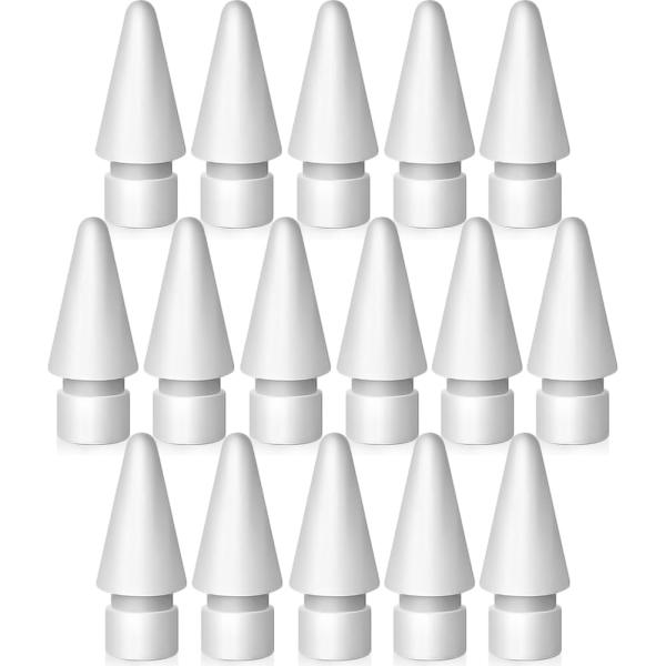 カラー：16点 ホワイト パックスタイル：チップ 交換【交換用Apple Pencilチップ】Apple Pencil 第二世代/第一世代のペン先 と Pencil USB Cペン先のために設計され、精確、耐摩耗、非常に耐久性があり、プロフ...