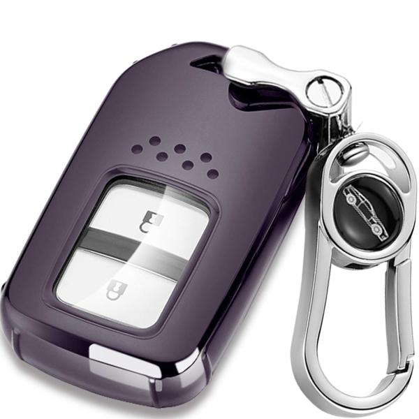 カラー：ブラックサイズ：TPUスタイル：デザイン【ファッションなデザイン】伝統的なスマートキーケースのイメージを変えるため、うちのデザイナーが新型な材料と独特なデザインスタイルを用いて、斬新なスマートカー キーホルダーを設計し出した。ファッ...