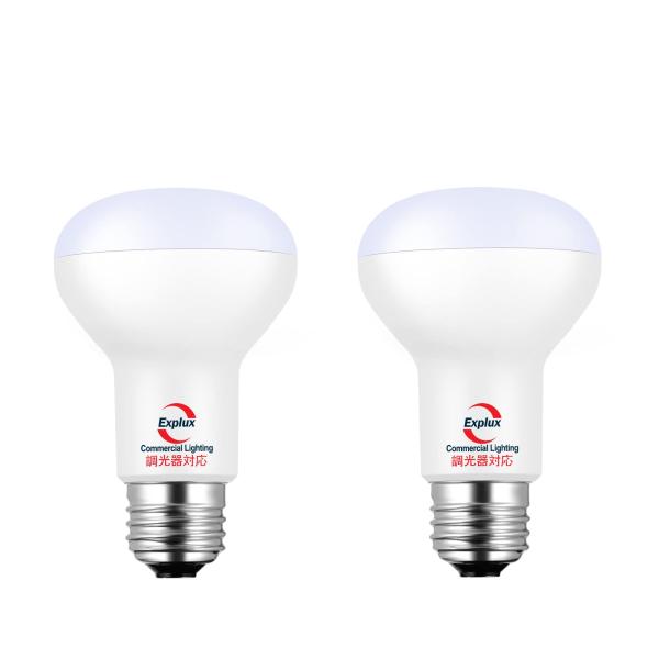 カラー：電球色サイズ：60W形相当スタイル：R63調光LEDレフランプ調光対応※1 市場での調光器のほとんどに対応しています(※1)、シーンや用途に合わせてお好みの明るさを自由に調整できます。明るい R63タイプのレフ型LED電球で750l...