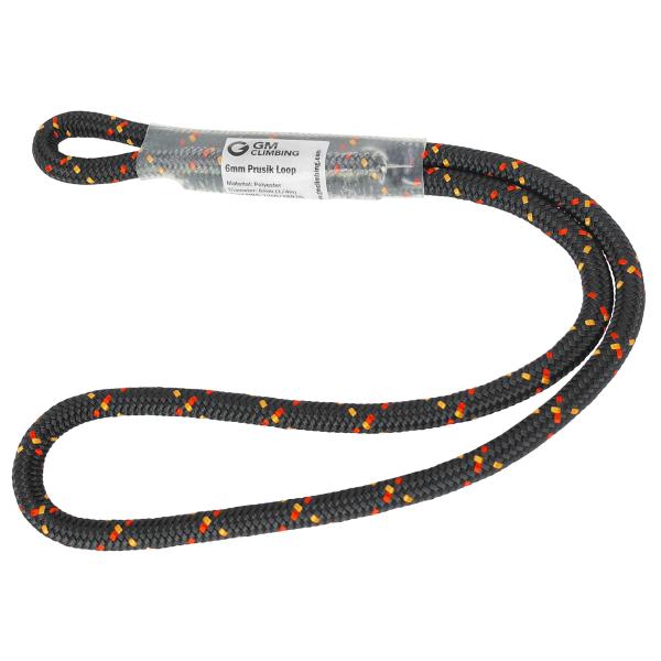 カラー：1本入り | ブラックサイズ：1本入りスタイル：プルージックループGM CLIMBINGの6mmプルージックループは、ダブルブレード構造の6mmアクセサリーコードにより製造され、耐摩耗性と耐久性に優れ、高強度を持ちます。プルージック...