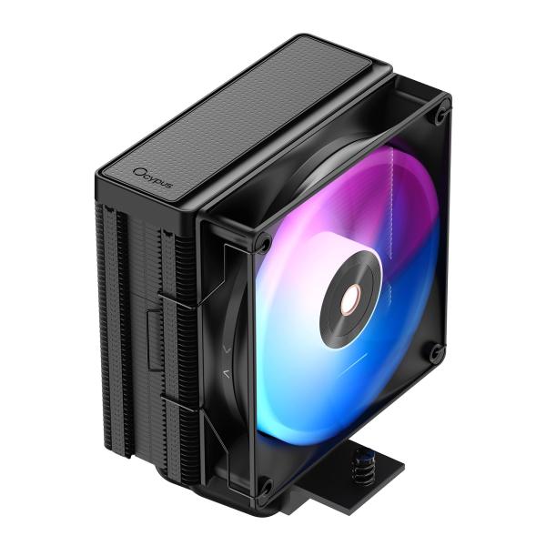 カラー：ブラックサイズ：シングルタワークーラーはファミリーとしてのフィンデザイン: クーラー外見の変化に富んでいる流線型のデザインにより、美観を確保しながら、風の抵抗を軽減し、ファンのノイズを低減し、クーラー放熱効率を向上させます手間なくク...