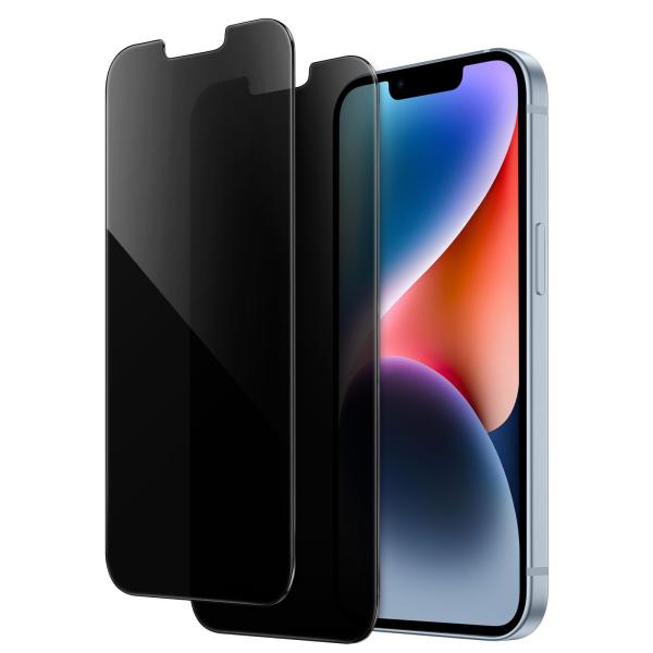 カラー：ブラックサイズ：i Phone 14 6.1インチ互換性 i Phone 16e 2025, i Phone14 6.1インチ用の特別デザインです。画面に完璧に適合し、お使いのデバイスを優れた保護を提供しますプライバシー保護 携帯画...