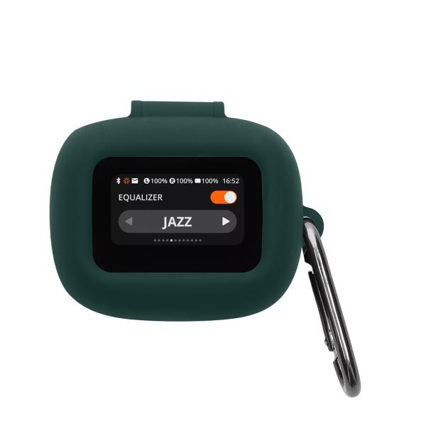 カラー：深緑色ぴったり: JBL Live Flex 3 / Live Buds 3 / Live Beam 3対応スタイリッシュ＆機能的: 深緑色のワイヤレスイヤホンカバーは衝撃に強いシリコンから作られ、あなたのイヤフォンを摩擦や傷、汚れ...