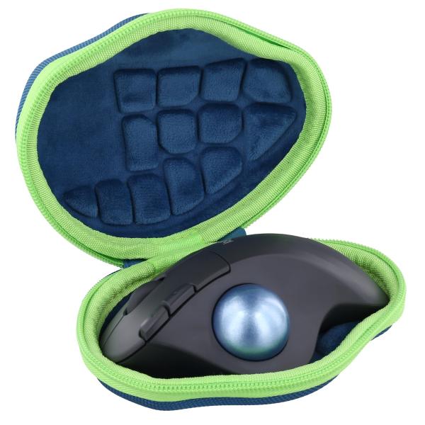 カラー：ブルー【合理的な保管】Aenllosi 収納ケースは、Logicool M575S/ M575GR/M575OW トラックボールマウス protoarc em04のために特別に設計されており、M575S/ M575GR/M575OW...