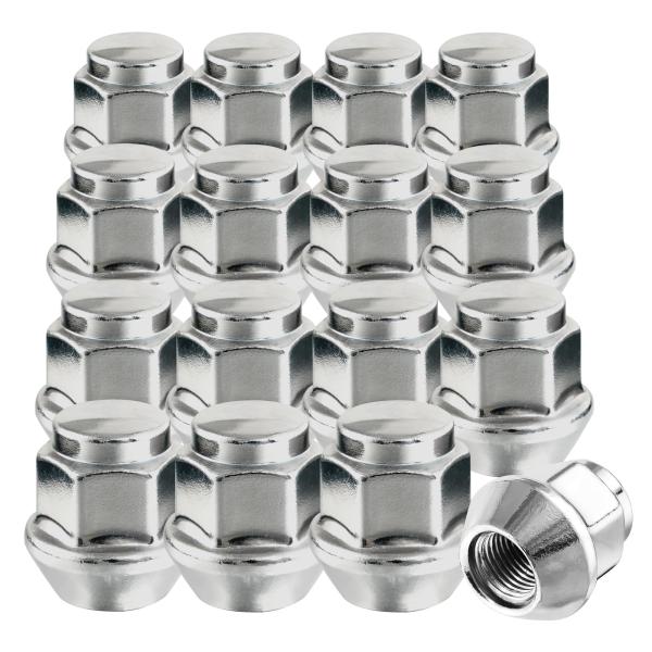 カラー：シルバーサイズ：M12×1.25スタイル：16個入テーパー座60°長さ24mm適応車種※愛車の取り付け面座面形状を確認ください。M 12 x 1.25スタッドと60度テーパシートがある車両にのみ適用されます。日産・スバル・スズキ、イ...