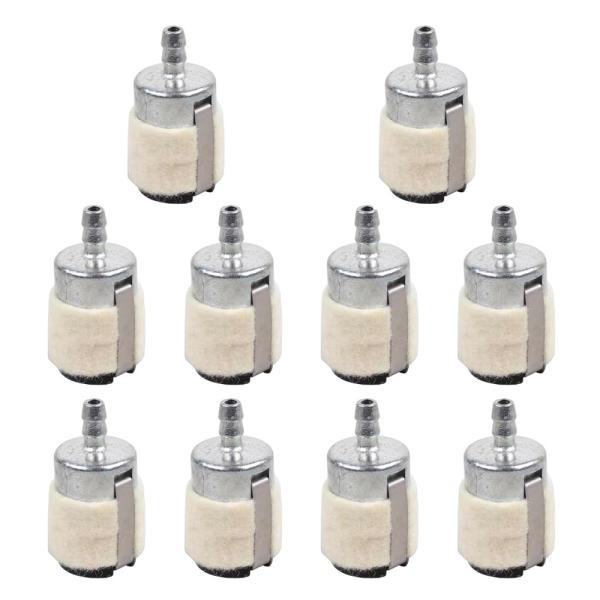カラー：10個【サイズ】直径1.6cm、高さ3.9cm。【セット内容】10個セット。【高品質素材】この燃料フィルターは、素晴らしいクオリティーウールと高品質の金属を使用して作られています。【簡単に取り付け】純正品と同じ仕様で、交換が簡単にで...