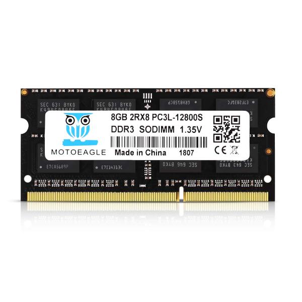 カラー：Black-12800SL-8GBX1サイズ：PC3 12800SL優れた互換性: DDR3/DDR3L 1600 MHz PC3/PC3L 12800S 8GB 204-pin NON-ECC非バッファ型ノートPC用メモリ。一部の...