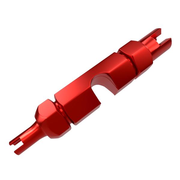 カラー：レッドシュレーダーと取り外し可能なプレスタバルブで動作します（すべてが取り外し可能ではありません）。持ち運びが簡単で使いやすい小型の便利な道具です。自転車、車、およびその他の空気充填タイヤのバルブコアを簡単に締めたり、外したりします...