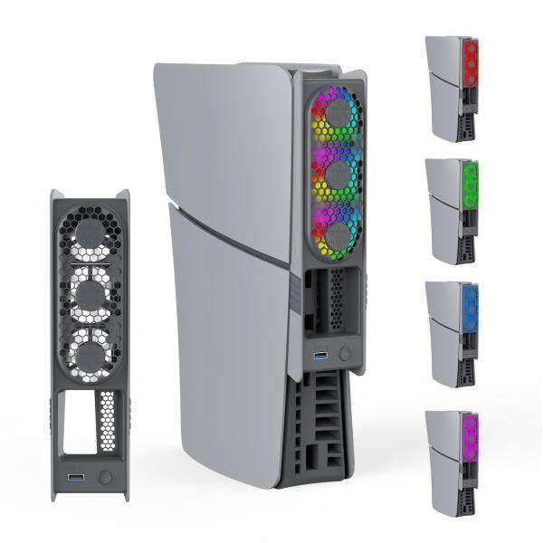 【PS5 Pro/PS5 slim 用冷却装置】2024最新ps5 冷却型！PS5 Pro/PS5 slim 通常版・デジタルエディション両対応！本体の寿命と性能の向上をサポートします。【完璧な互換性】 PS5 アクセサリーである本製品は、...