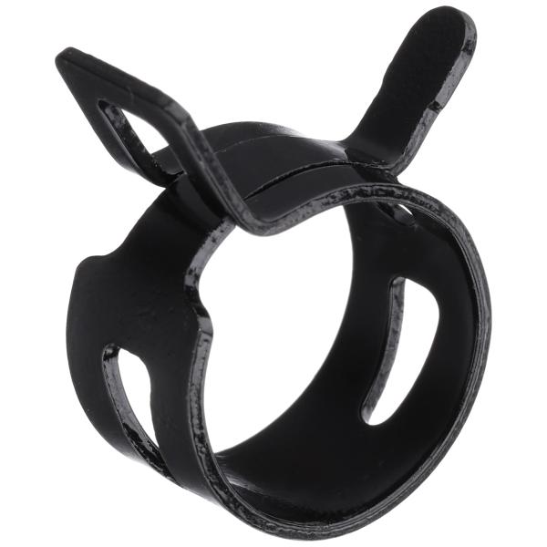 カラー：ブラックサイズ：外径15mmスタイル：インダストリアル均等に力を掛けてホースが抜けにくくするホースパワーバンド対応外径:15mmスチール製 ■ブラック5個入り