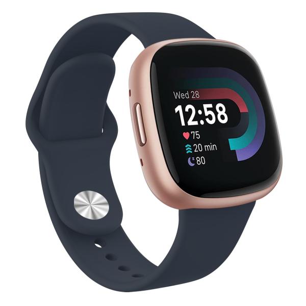 カラー：ミッドナイトブルーサイズ：Small for 145mm-185mm wristsスタイル：スポーツ・アクティブ【対応機種】Fitbit versa 4/3/fitbit sense / sense 2. （注： スマートウオッチは...