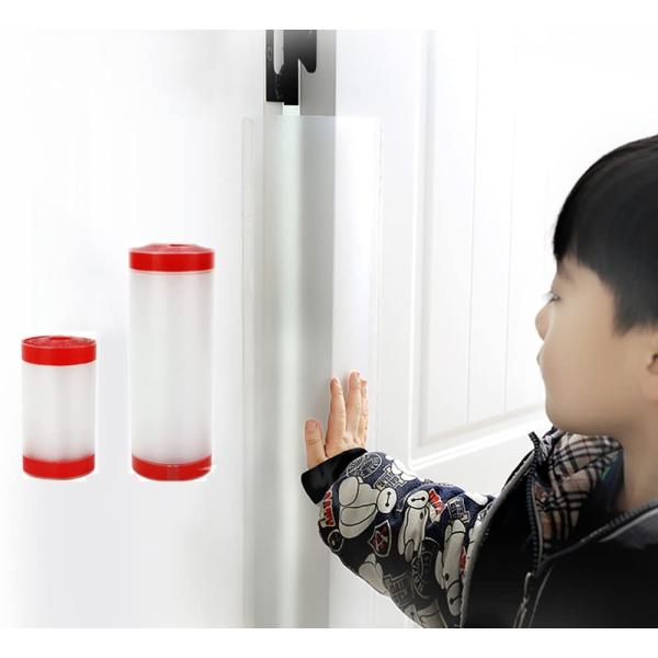 カラー：透明サイズ：長さ120CMスタイル：カジュアル【取扱説明書付】両面テープ付けるので、簡単に取付け可能。ネジなどの取り付け工具は不要です。女性一人でも設置可能です。お子様が成長してきて不要になった際に、取り外しも可能です。ドライヤーで...