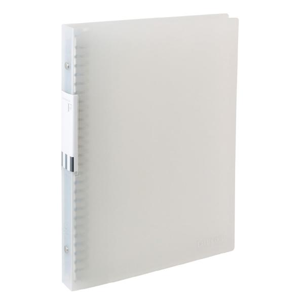 カラー：クリアサイズ：B5【サイズ】B5（222×249×27mm）【穴数】26穴【リーフ収納目安】140枚【仕様】 各表紙裏収納ポケット付き【重量】260ｇ