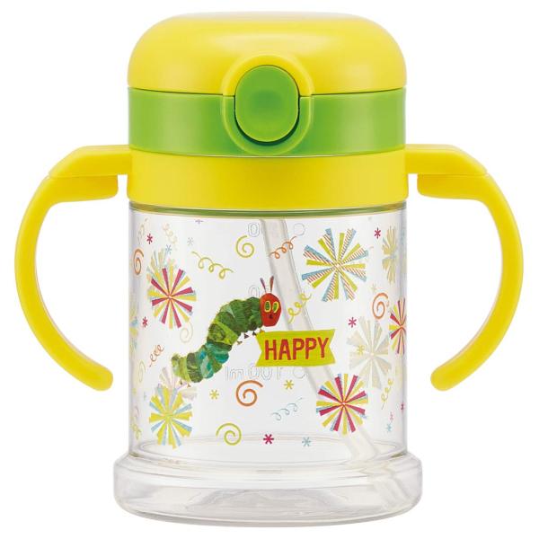 カラー：はらぺこあおむしサイズ：260mlスタイル：ストローサイズ:幅11.8×奥行7.4×11.9cm素材・材質:本体=PET、キャップ・フタ・ハンドル=ポリプロピレン、パッキン・ストロー=シリ コーンゴム、バネ・ピン=ステンレス生産国:...