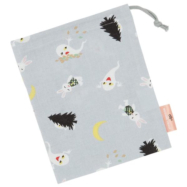 カラー：めがねうさぎスタイル：コップ袋サイズ:縦21×横15cm素材・材質:綿100%生産国:日本コップだけでなく歯ブラシも一緒に入れられる