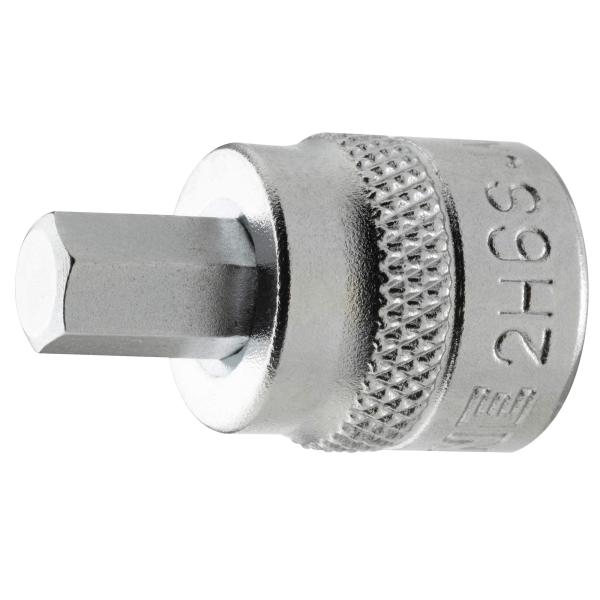 サイズ：2H-06S:二面幅:6mm全長(mm):25差込角(mm):6.35対辺寸法(mm):6