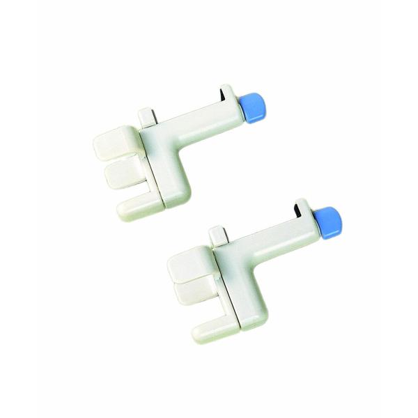 カラー：赤褐色サイズ：幅4.8×奥行6.7×高11.6cmスタイル：竿用耐荷重:1個使用5kg、竿の両側に2個使用10kgネジ巻き上げ式で、取り付け簡単サイズ:幅4.8×奥行6.7×高11.6cm原産国:日本本体重量:50g(1個)材質:A...