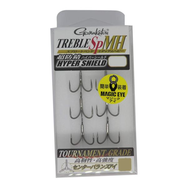 カラー：ハイパーシールドサイズ：#10(6本入)スタイル：バラ トレブルSPHookSize:#10