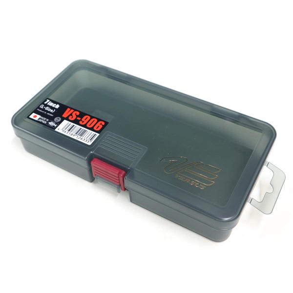 カラー：スモークブラックサイズ：マルチ/Lスタイル：L 906(7インチ)素材:ポリプロピレン【外寸】186×103×34mm MEIHO SFCシリーズ Lサイズと同サイズ 【内寸】179×89×29mm製品型番:906色:スモークブラッ...