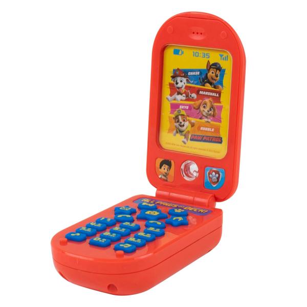 カラー：ホワイトサイズ：特大画面を押すとおしゃべりします!メロディや音に合わせて画面が光る!使用電池:単4電池2個(別売り)（C）2023＆TM Spin Master Ltd.（C)2023 Viacom.