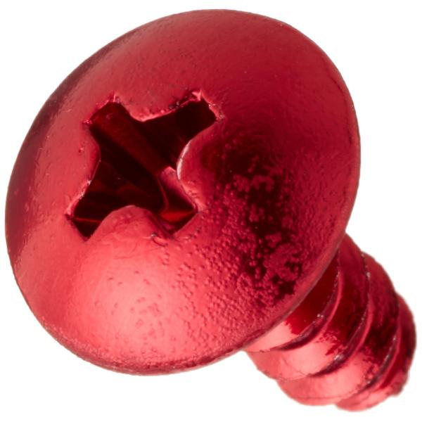 カラー：レッドサイズ：M4X12mmサイズ:M4X12mm色:レッド入数:8個入りジュラルミン製アルマイト処理製造ロットにより若干色合いが異なる場合があります