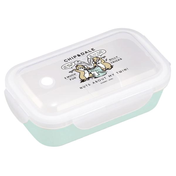 カラー：ブルーサイズ：500mlスタイル：チップ＆デール4点ロックで汁漏れを防ぐ。パッキン取り外し不要でお手入れ簡単。抗菌加工、電子レンジ対応、冷凍保存可、食洗器OK