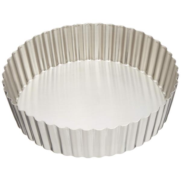 カラー：シルバーサイズ：18cm型番:PP-695サイズ:内径180×深さ45mm本体重量:315g材質:18-8ステンレススチール原産国:日本タルト用底取型レストラン向け業務用商品