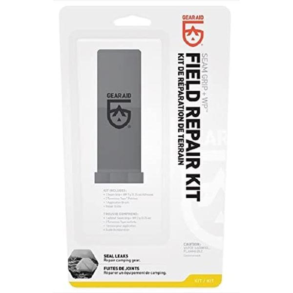 使用用途:テント、寝袋、ウェア内容量:シームグリップ7g、テネシアスリペアパッチ2枚、専用ブラシ、専用ケース