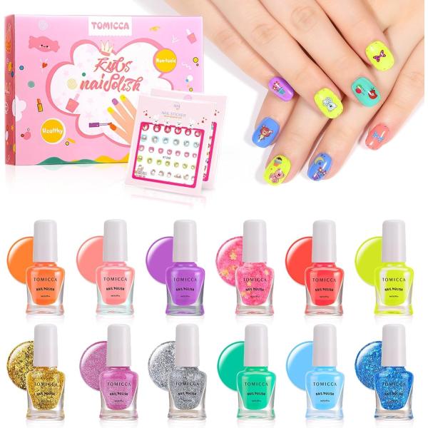 カラー：12色です02サイズ：12色です02【刺激臭なし】本製品は刺激臭が少なく、お子様にも安心してお使いいただける水性マニキュアです。【はがせるタイプ】マニキュアを取り除くときは、それを剥がすだけです。【豊かなセット】様々な色が選択 可能...