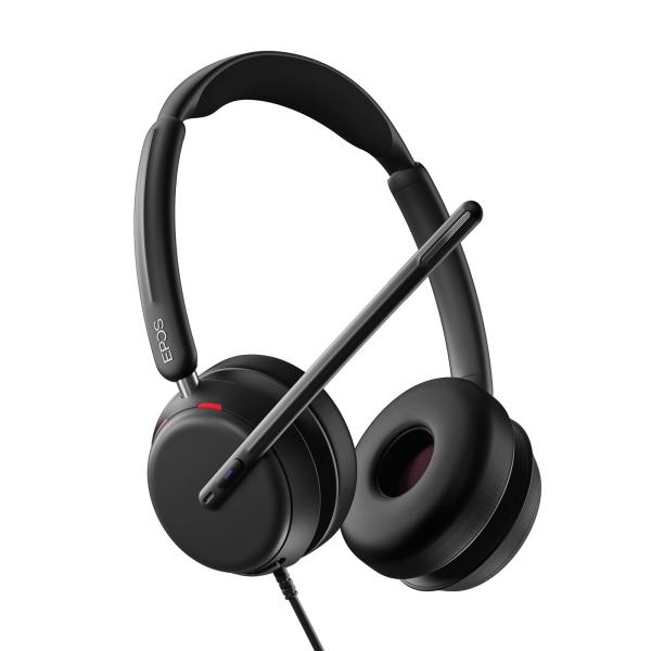 カラー：ブラックサイズ：One Sizeスタイル：有線、USB-C、Microsoft Teams認定。EPOS IMPACT 860T - Microsoft Teams認定の両面ヘッドセットで、オフ ィス効率を向上させ、優れた広帯域サウ...