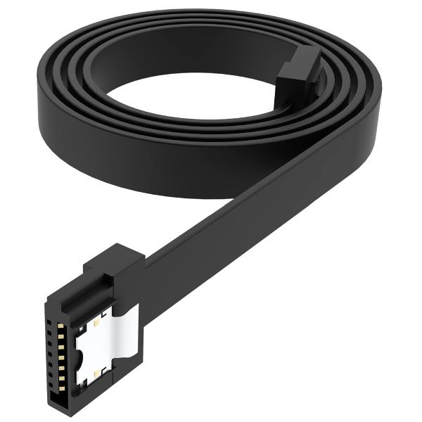 カラー：ブラックサイズ：30cmスタイル：1パック(ストレート)。SATA Revision 3.0規格対応SATA 1.5Gb/s、3Gb/s、6Gb/s対応ストレートコネクタコネクタ形状: ラッチ付7ピン メス⇔ラッチ付7ピン メスカラ...