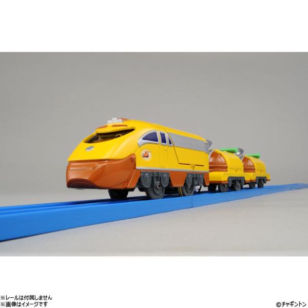 【サイズ】パッケージ：W約410mm×D約70mm×H約40mm【仕様】単3形アルカリ乾電池1本使用（電池は別売）鉄道CGアニメ「チャギントン」のキャラクター アクションチャガーのプラレールです。※レールは付属しません。オフィシャルグッズ ...