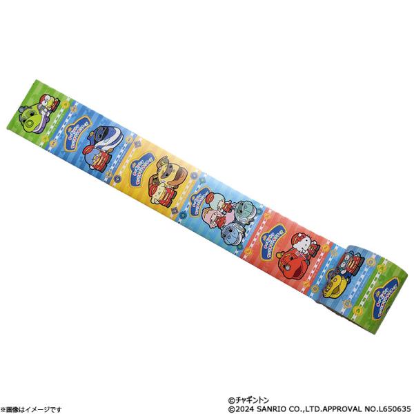 【サイズ】約45mm×約4mチャギントン×サンリオキャラクターズのコラボアートを使用した養生テープです。オフィシャルグッズ フジテレビ chuggington つるの剛士 岸本理沙