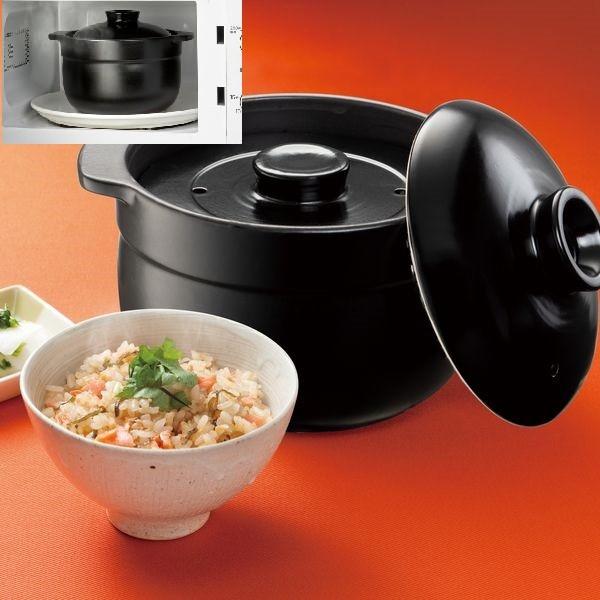 生産地 中国サイズ 商品サイズ（約）：幅235×奥行190×高さ140mm容量（約）：1.7L本体重量（約）：2000g素材 本体：耐熱陶器蓋：陶器ブランド イシガキ。○内側に電子レンジ用発熱材を、使用しているので、高温加熱でしっかりごはん...
