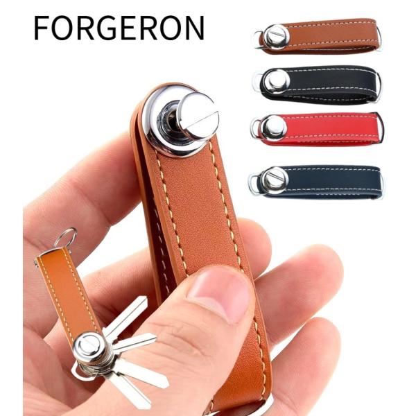 鍵を綺麗にまとめるコンパクトキーオーガナイザーバラバラ・ジャラジャラしない、鍵の束がぴったり収納1本1本の鍵を回転させ、欲しい鍵をすぐに取り出せるセットも簡単！ケース内のネジ受け部分に鍵を重ね、ケースの外側から硬貨等でネジを締めてください最...