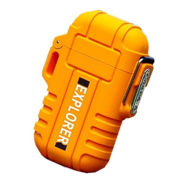 【省エネ・エコ】USBライター、ガスやオイルが要らない、強風でも炎が消えない伝統ライターよりもっとエコです。micro USBで充電すればすぐに使用可能ガス切れの心配もありません、重複充電で使用できます。【重複充電できる】お手軽にUSBで充...