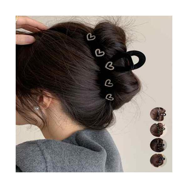 カラー：エナメル/ベルベットタイプ：3つハート/5つハートサイズ:3つハート長さ:約11cm 高さ:約5cm 幅:約3.5cm5つハート長さ:約13cm 高さ:約5cm 幅:約4.0cm生産国：中国