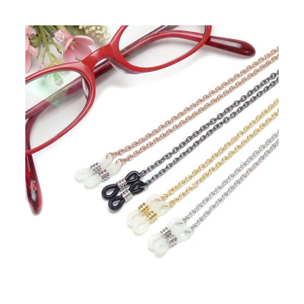 ※ご注意・ポスト配達便での発送なので、代引きでのお支払いは不可能となりますので、ご了承下さい。・ポスト配達便は発送してから2〜5日後に郵便受けに投函されます。 ご要望にお応えしまして、とってもシンプルな眼鏡チェーンです。華奢なチェーンではな...