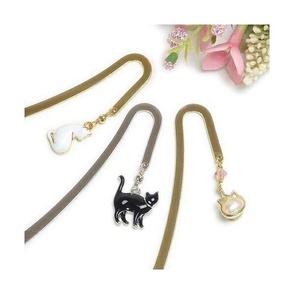 ※ご注意・ポスト配達便での発送なので、代引きでのお支払いは不可能となりますので、ご了承下さい。・ポスト配達便は発送してから2〜5日後に郵便受けに投函されます。読書のお伴や料理本のマーカーにおしゃれな栞はいかがですか？ねこちゃんの可愛いしおり...