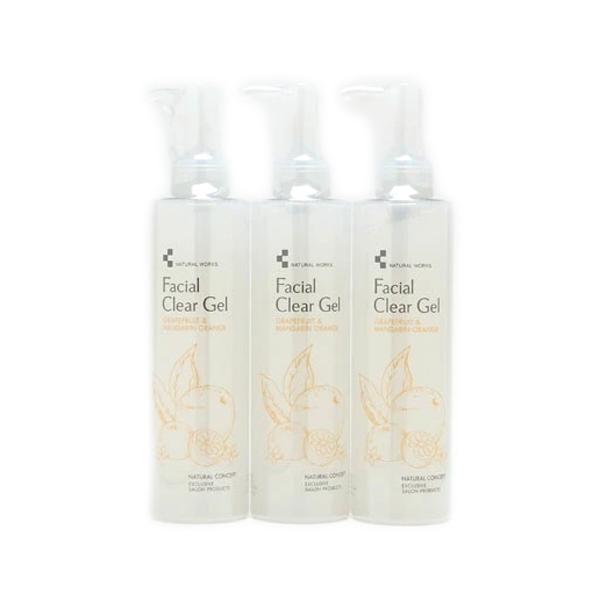 菊星 ナチュラルワークス フェイシャルクリアジェル 200ml×3本洗顔では落としきれない、くすみの原因となるメラニンを含む古い角質をボロボロとやさしく落とし、透明感のあるすべすべなお肌に整えます。お風呂など、顔や手がぬれた場所でも使えます...