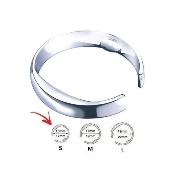 ■サイズ：Ｓ：7号〜13号（15ｍｍ〜17ｍｍ）Ｍ：13号〜19号（17ｍｍ〜19ｍｍ）Ｌ：19号〜28号（19ｍｍ〜22ｍｍ）小指にはめます、ツボを刺激し上質な睡眠に導きます(#^.^#)指輪　リング　いびき防止　いびき軽減　安眠　男女兼...