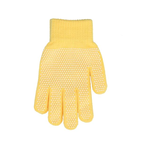 おたふく手袋(Otafuku Glove) のびのび手袋 スベリ止め付 フリー G-877 イエロー Free Size ・のびのび手袋・スベリ止め付・フリー・梱包サイズ:1.0×15.0×12.0cm