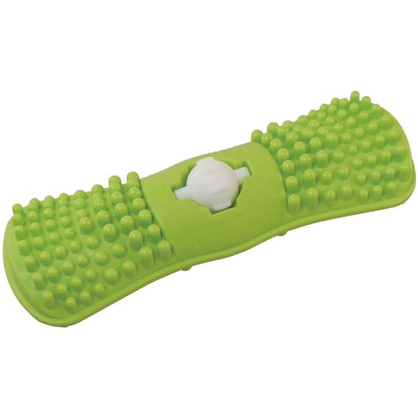ファイン ツボ押し マッサージ 緑 （約）33×11.5×5cm 青竹踏み kororin FIN-886 ・【お手入れ簡単、きれいに使える】丈夫なPP製で丸洗いOK！間にたまりやすいホコリや汚れも気にならず清潔にお使いいただけます。・【コ...