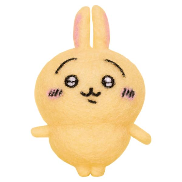 ハマナカ(HAMANAKA) Hamanaka ハマナカ 羊毛フェルトキット 『ニードルフェルトでつくるちいかわ うさぎ H468-000-102』 ・キット内容:アクレーヌ、レシピ・サイズ:高さ約6.5cm(耳をのぞく)・日本製